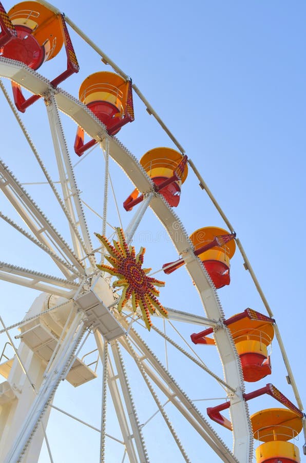 Fairy wheel stock photo. Image of evening, carousel, children - 22623612