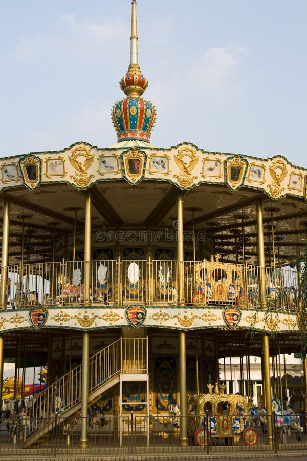 Carousel stock photo. Image of carousel, roundabout, festival - 2580330