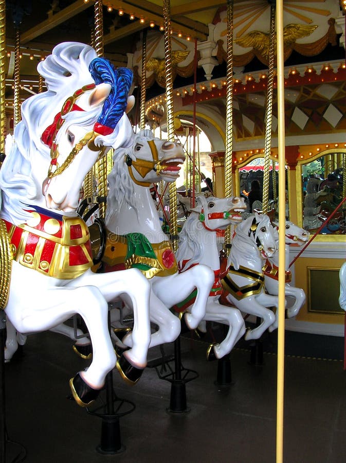 Carousel horse stock image. Image of horses, pony, fair - 3302159