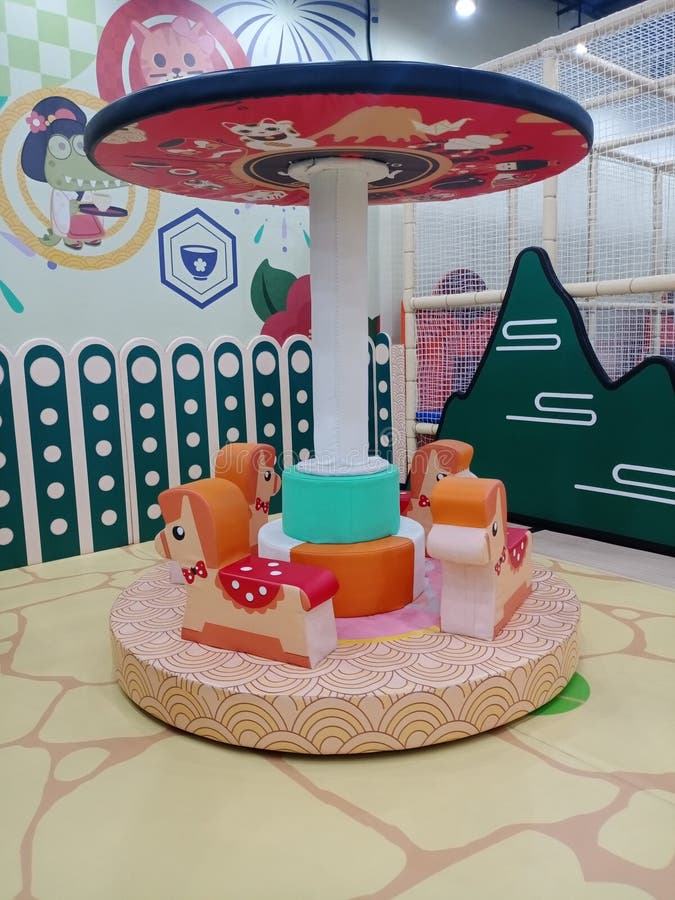 Carousel, an Interesting and Fun Game for Children. Useful for ...