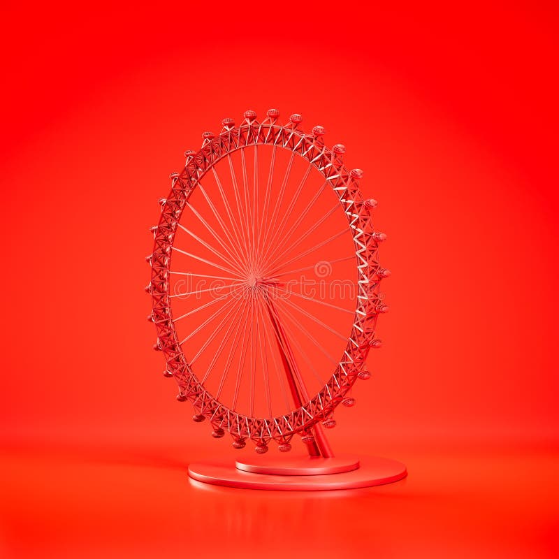 Single Carousel Horse with a Dreamy, Soft-focus Background Stock ...