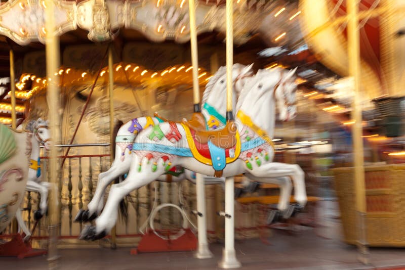 Carousel, Paris, France stock photo. Image of carousel - 28299560