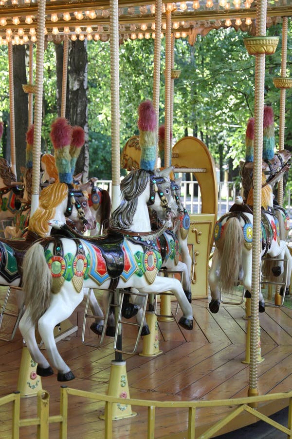Carousel Ride stock photo. Image of kids, cute, closeup - 23571354