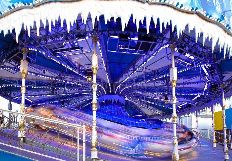 Carousel stock photo. Image of wheel, carousel, park - 44976902