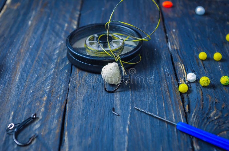 Carp Bait. Bait for Carp. Catching Carp. Fishing Set. Stock Photo ...