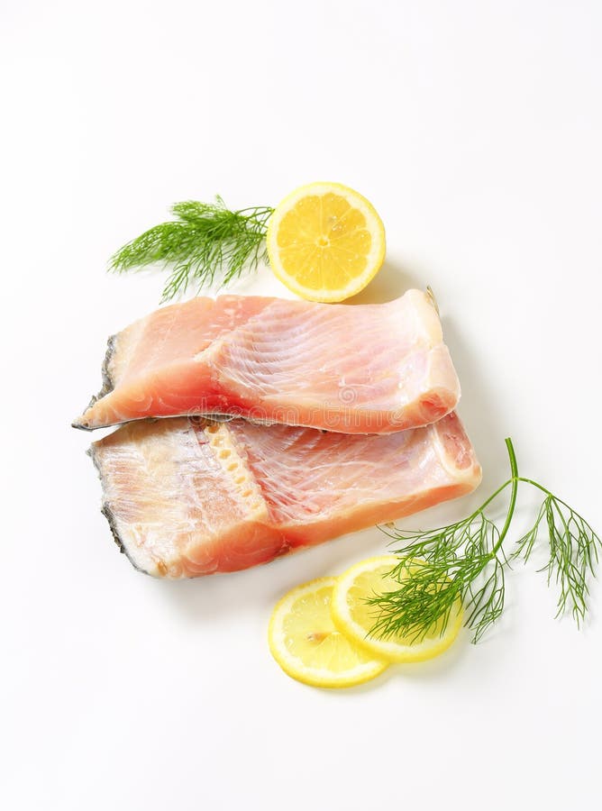 Carp fillets stock image. Image of skin, fillet, green - 61445049