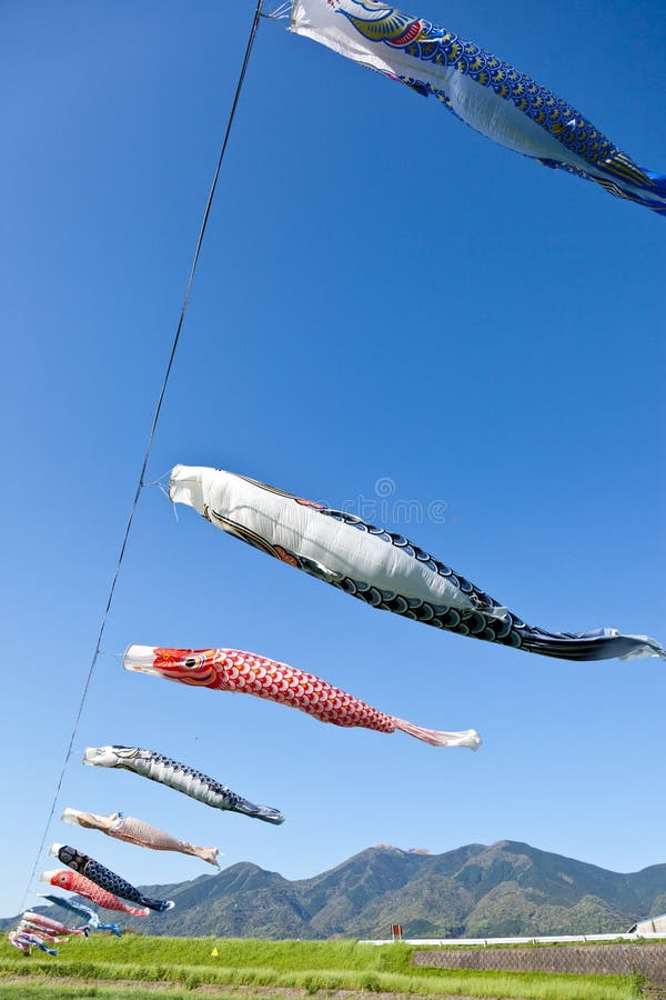 Carp streamer stock image. Image of holiday, culture - 24937357