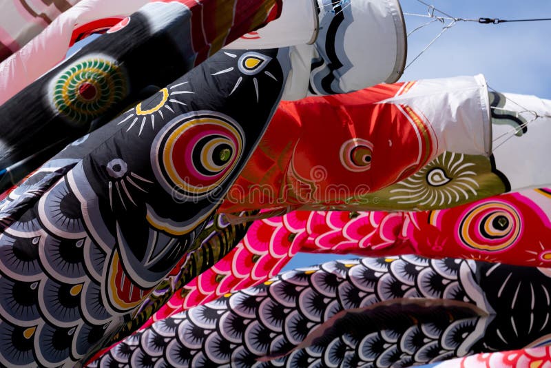 Carp streamer stock photo. Image of freedom, japan, culture - 116013936