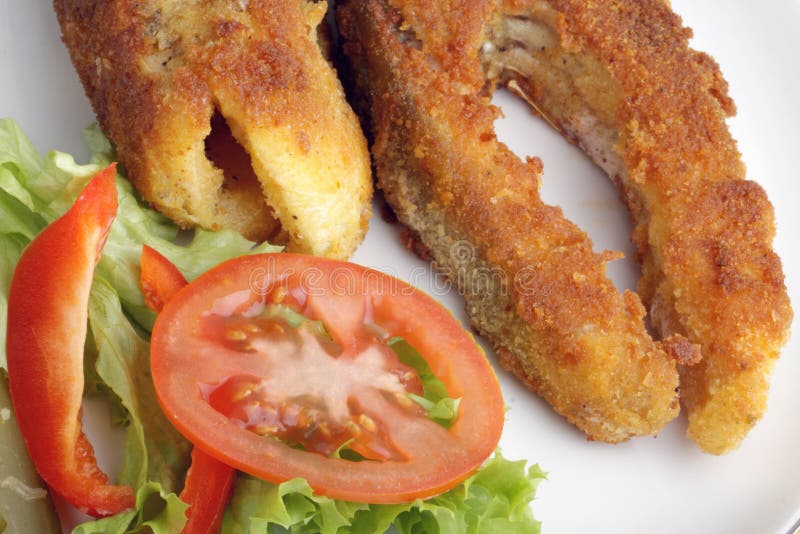 Carpa frita imagen de archivo. Imagen de bocado, asado - 36376621