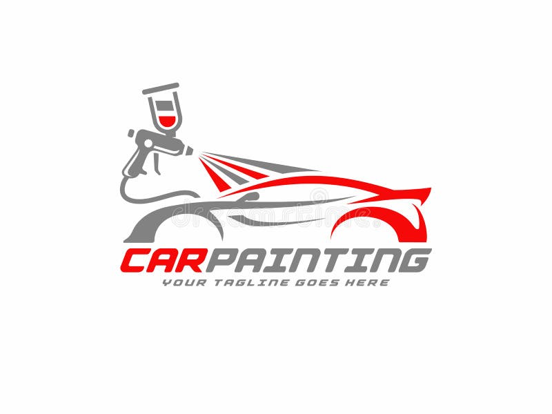 Car Spray Painting Logo Stock Illustrations – 561 Car Spray Painting ...