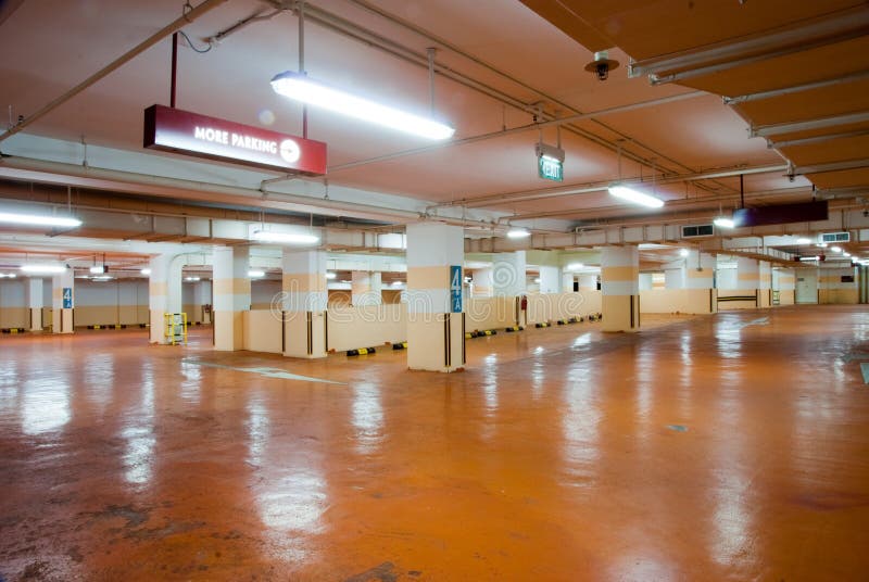 Indoor Car Park stock photo. Image of entry, building - 29858188