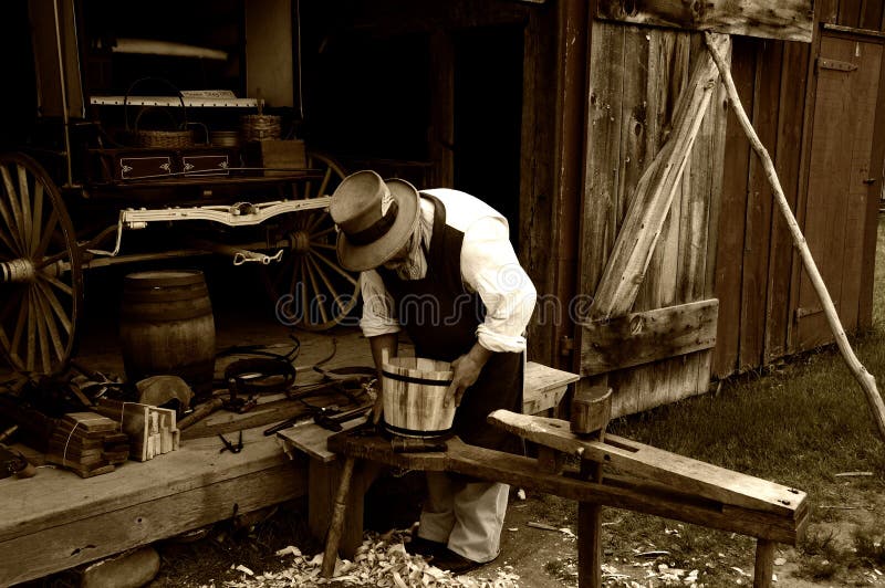Victorian Carpenter S Workshop Stock Image - Image of bench, benches ...