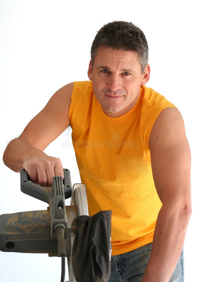 Carpenter stock photo. Image of repair, goodlooking, good - 3329058