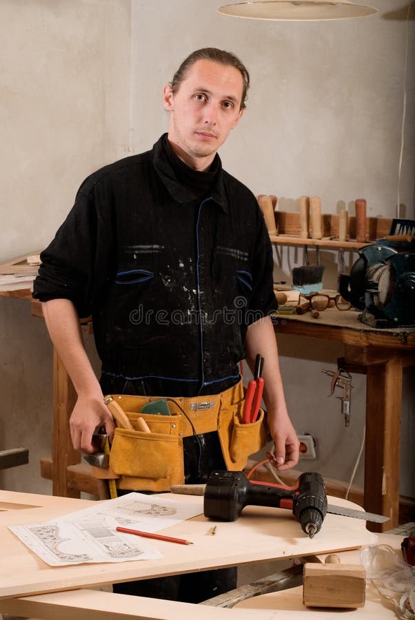 Carpenter stock image. Image of equipment, carpentry, chisel - 5728327