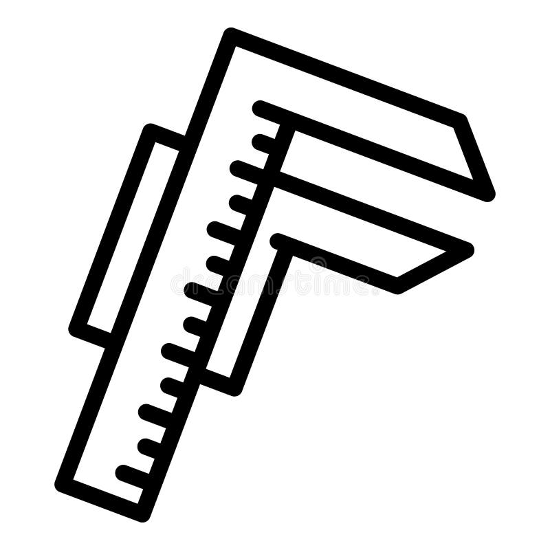 Tree Caliper stock vector. Illustration of calibrator - 26278356