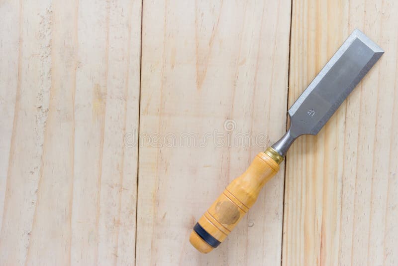 Carpenter S Chisel on White Background Stock Photo - Image of joiner ...