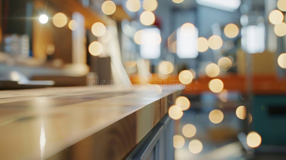 A Carpenter Comparing Two Designs for a New Kitchen Cabinet Displayed ...