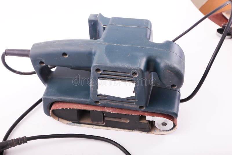 Carpenter with Electric Cutter Stock Photo - Image of carpentry ...