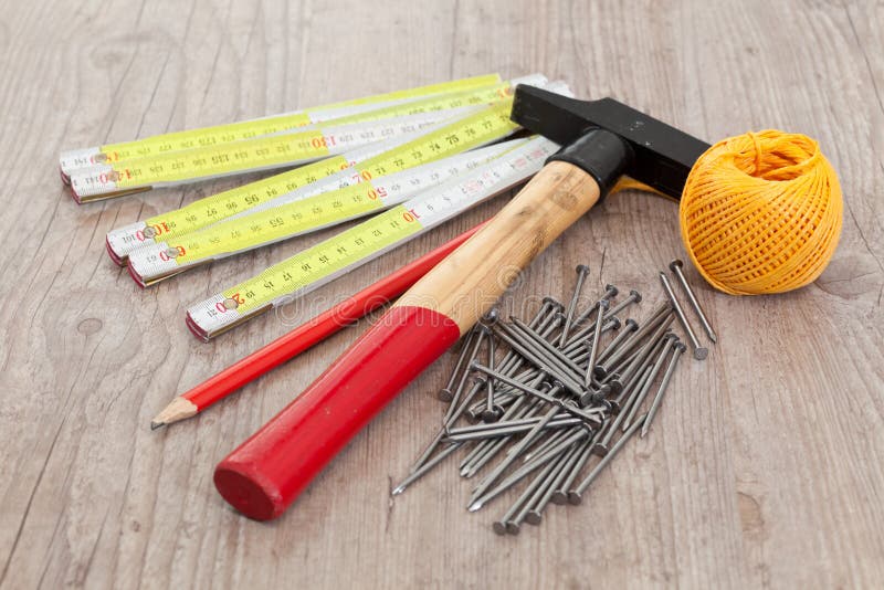Carpenter equipment stock image. Image of work, utensil - 21225237