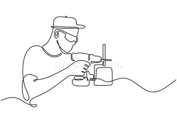 Line Drawing Power Tools Stock Illustrations – 548 Line Drawing Power ...