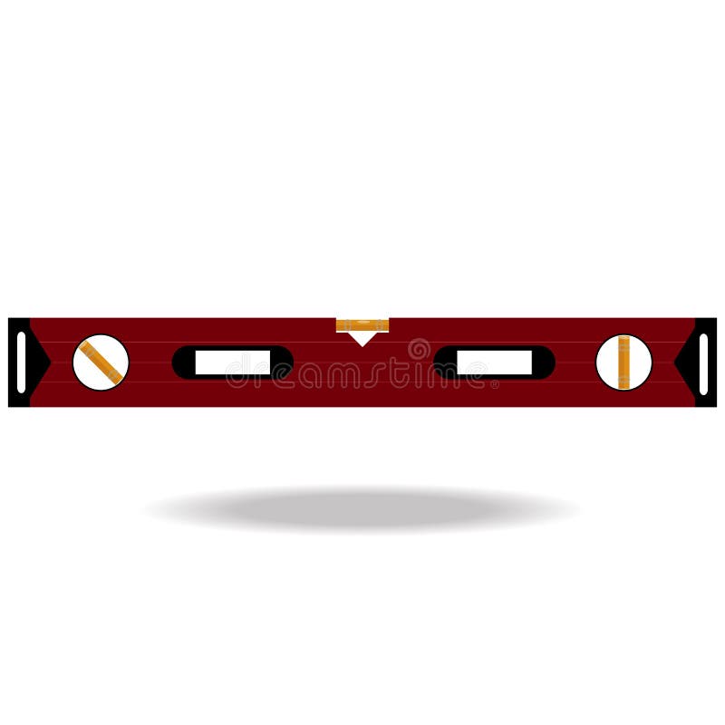 Carpenter Level Vector Illustration Stock Vector - Illustration of ...