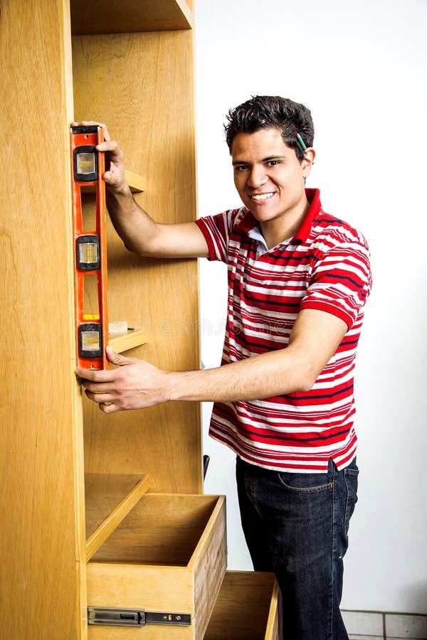 Carpenter man working stock image. Image of place, power - 146316191