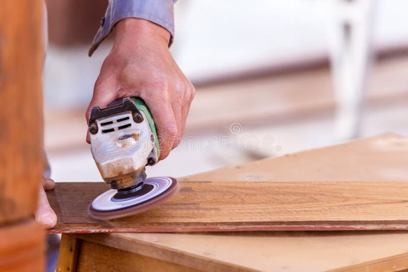 Carpenter Plane Wood for House Construction Stock Image - Image of pine ...