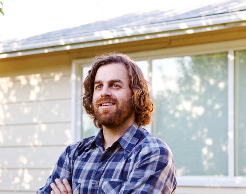 Carpenter profile stock image. Image of home, built, arms - 45966587