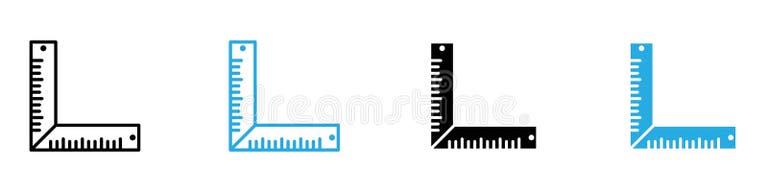 Carpenter Ruler Icon Ideal for Construction and DIY Tools Stock Vector ...