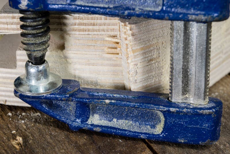 Carpenter& X27;s Clamp for Carpentry Work. Accessories in a Carpentry ...