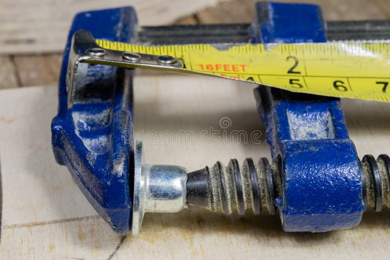 Carpenter& X27;s Clamp for Carpentry Work. Accessories in a Carpentry ...