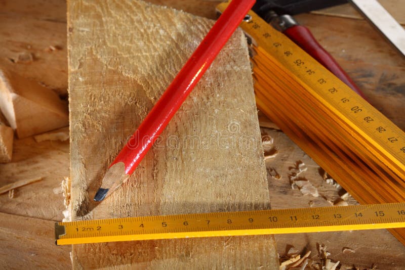 Carpenter s stock image. Image of measurement, equipment - 32928781