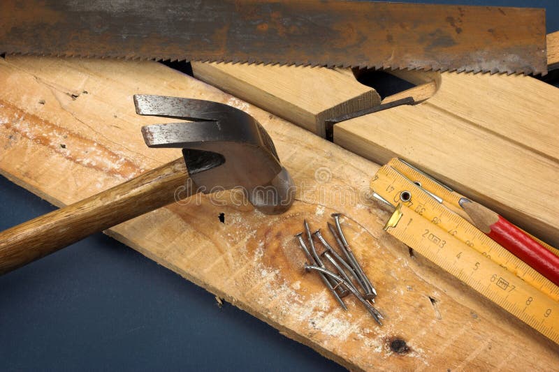 Carpenter s tool stock image. Image of carpenter, notebook - 9802409
