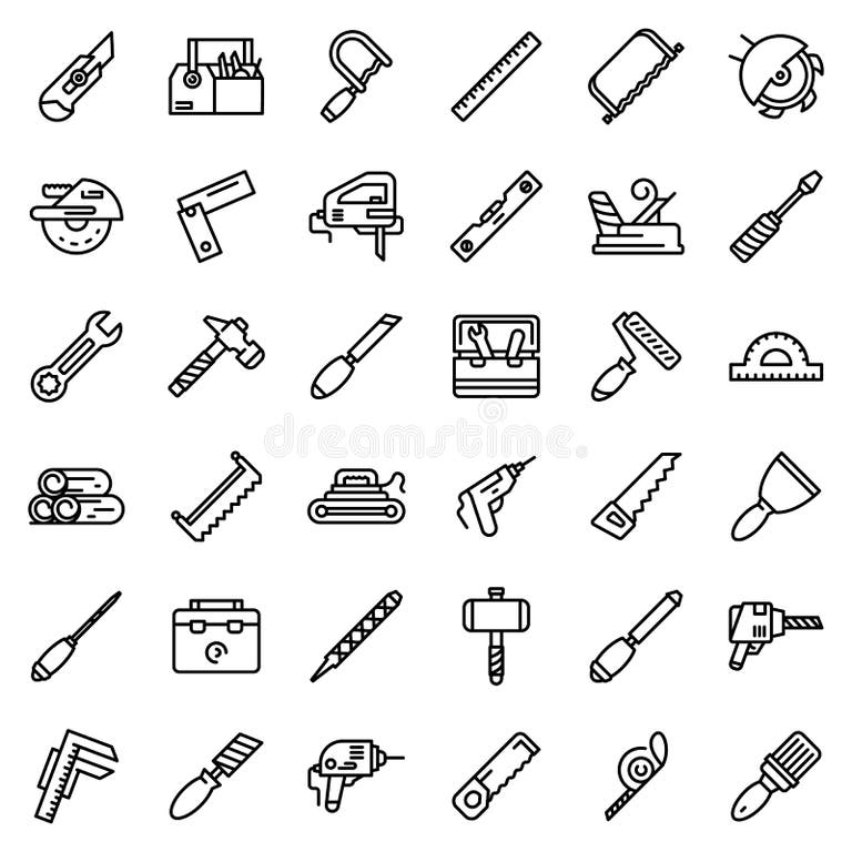 Carpenter Icons Stock Illustrations – 5,941 Carpenter Icons Stock ...