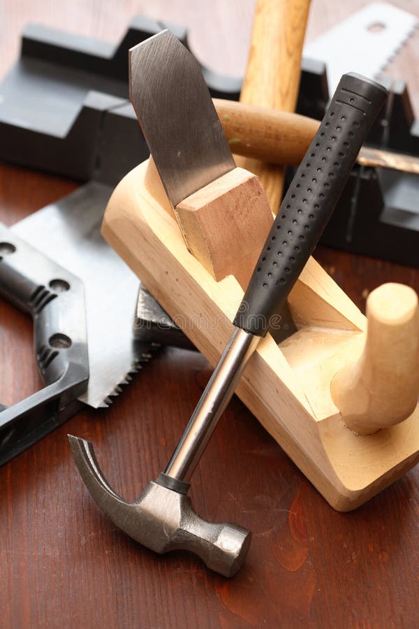 Carpenter Tools Set stock photo. Image of carpenter, craft - 69129786