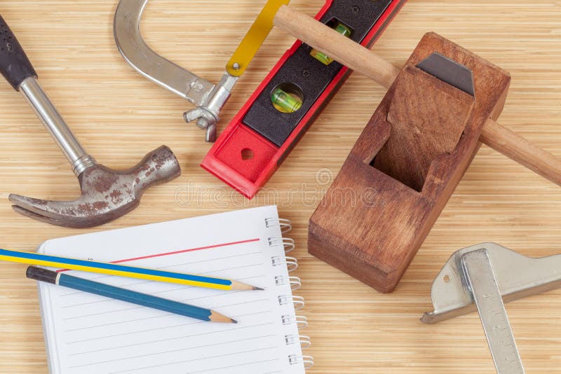 The carpenter tools. stock photo. Image of manual, industry - 50400704