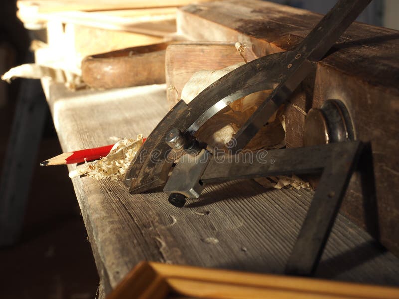 The carpenter tools stock image. Image of wholesalers - 80794053
