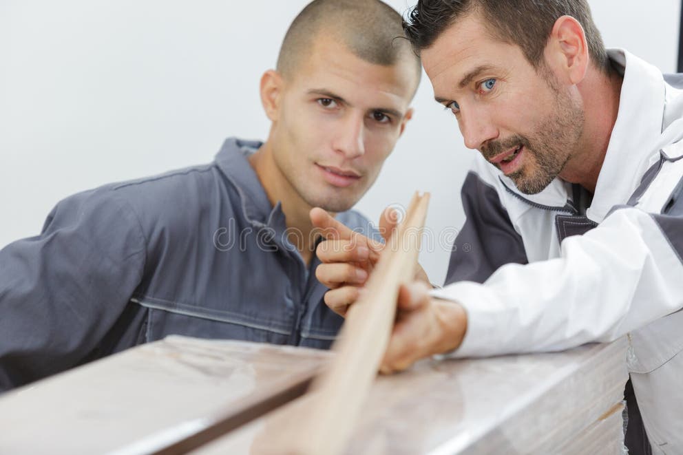 Carpenter Training Apprentice Stock Image - Image of worker ...