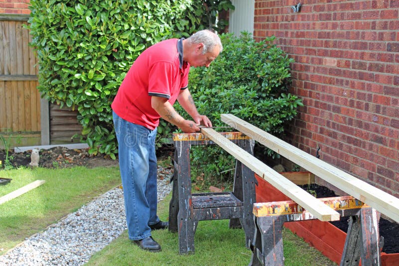 Carpenter at Work stock image. Image of businesses, industry - 25701359