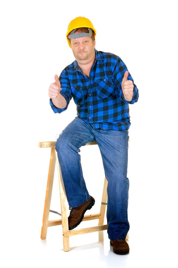 Carpenter at work stock image. Image of tools, carpenter - 9826357