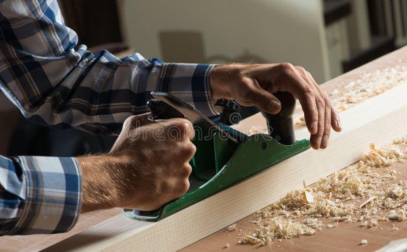 Carpenter at work stock image. Image of improvement, carpenter - 46478471
