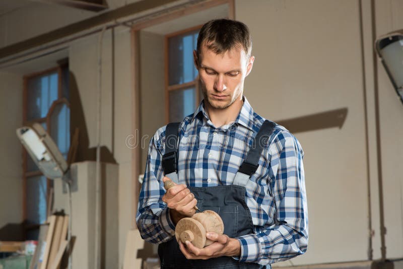 Carpenter at work stock photo. Image of craft, repair - 46752704