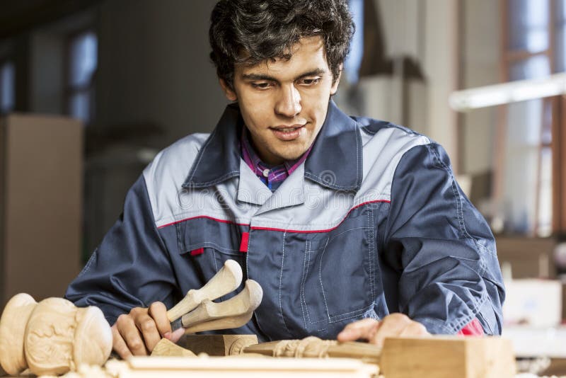 Carpenter at work stock image. Image of manual, timber - 53759803