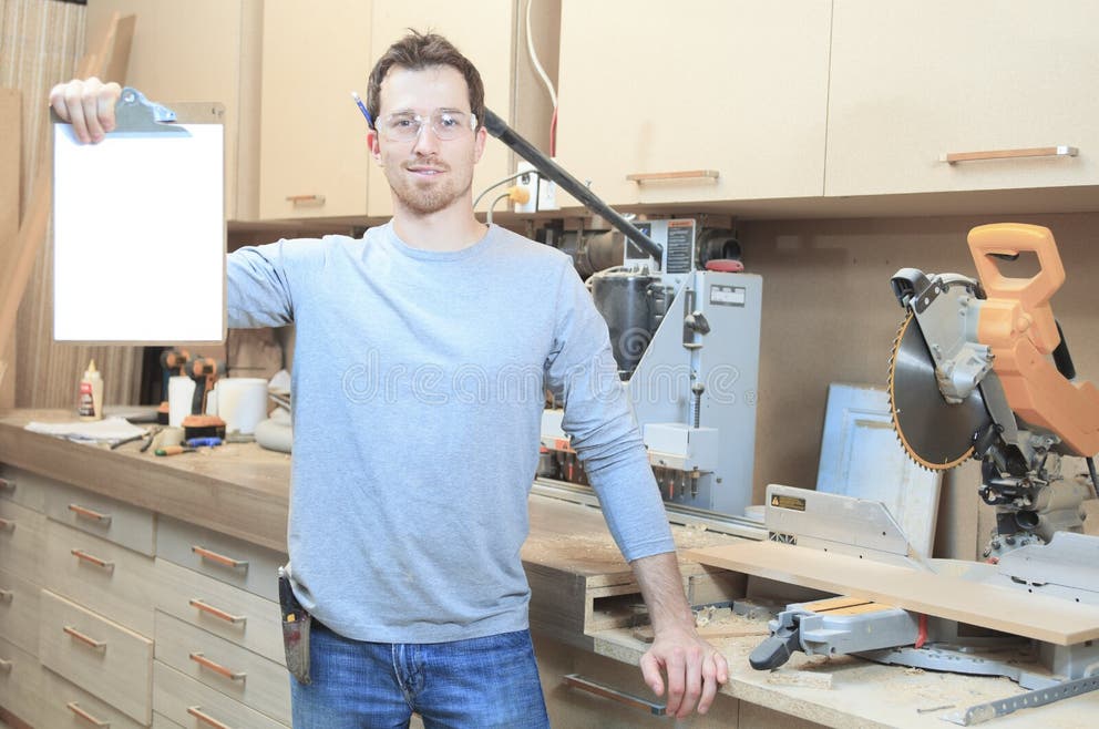 A Carpenter Working Hard at the Shop Stock Photo - Image of craftsman ...