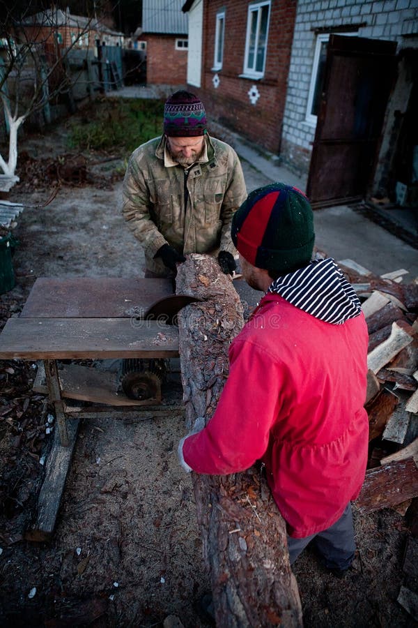 Carpenter Works on Woodworking the Machine Tool Stock Image - Image of ...