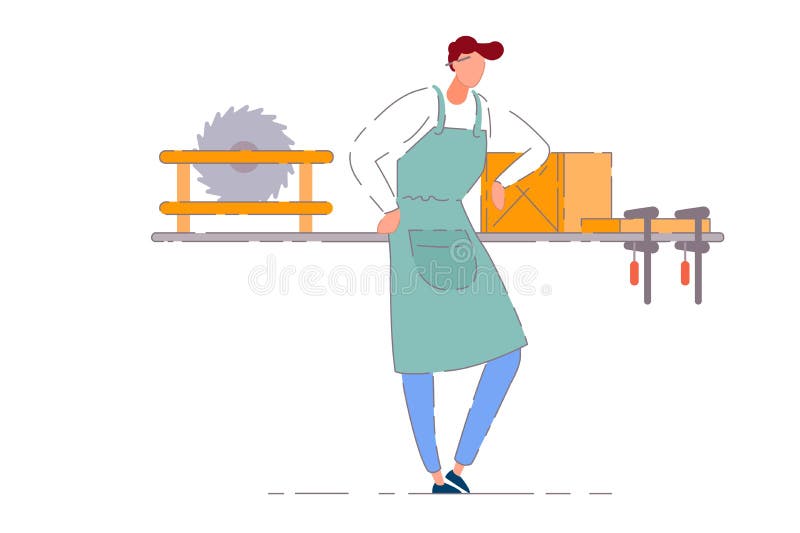 Cartoon Workbench Stock Illustrations – 165 Cartoon Workbench Stock ...