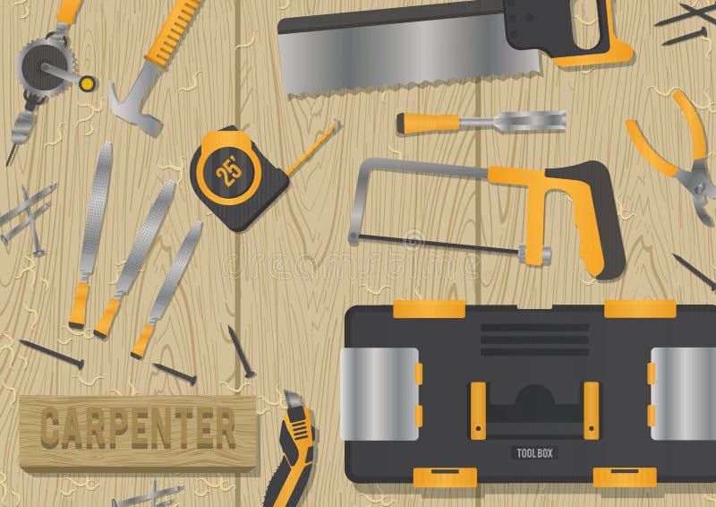 Carpenter Workspace Stock Illustrations – 495 Carpenter Workspace Stock ...