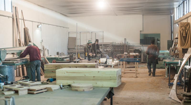 Carpenters doing woodwork stock photo. Image of joinery - 70555028