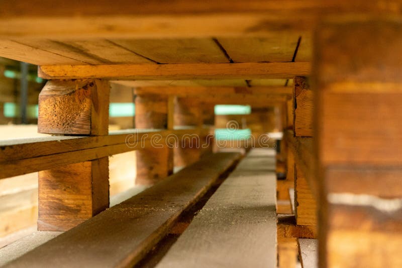 Carpentry Made of Rough Wood Stock Photo - Image of texture, dark ...