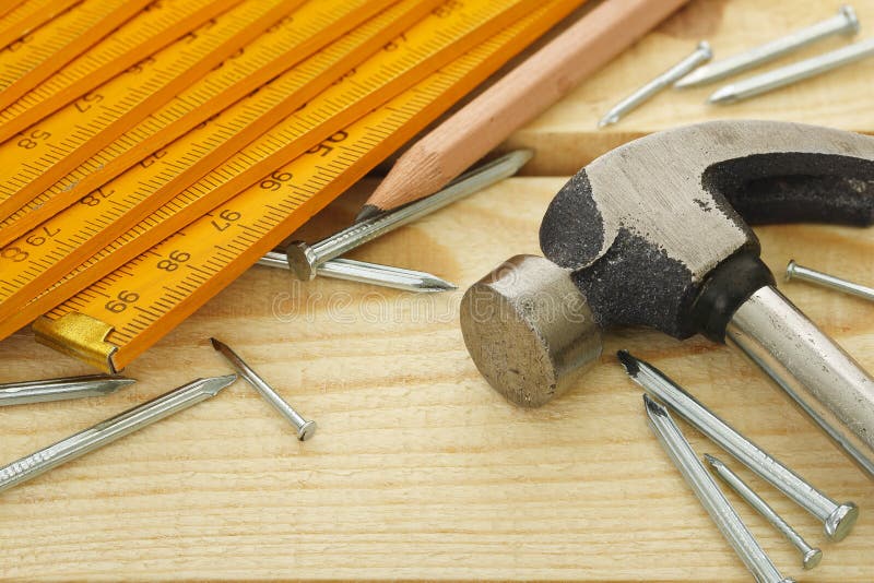 Carpentry tools stock image. Image of material, carpentry - 45755053